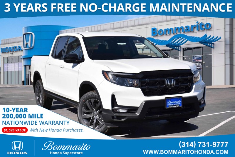 New 2025 Honda Ridgeline AWD SPORT Truck in Hazelwood #H250895 ...
