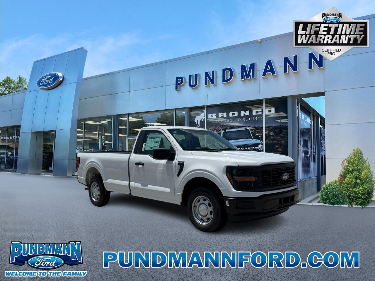 New 2025 Ford F-150 XL Regular Cab in Saint Charles #250627 | Pundmann Ford